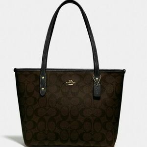 Coach | Bags | Coach Mini City Zip Tote | Poshmark